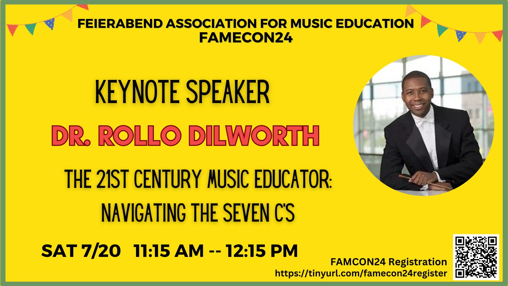 Rollo Dilworth Delivers the FAME Biennial Conference 2024 Keynote ...