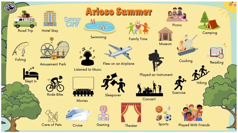 Summer Vacation Arioso Improvisation Prompts by Jessica Nohner ...
